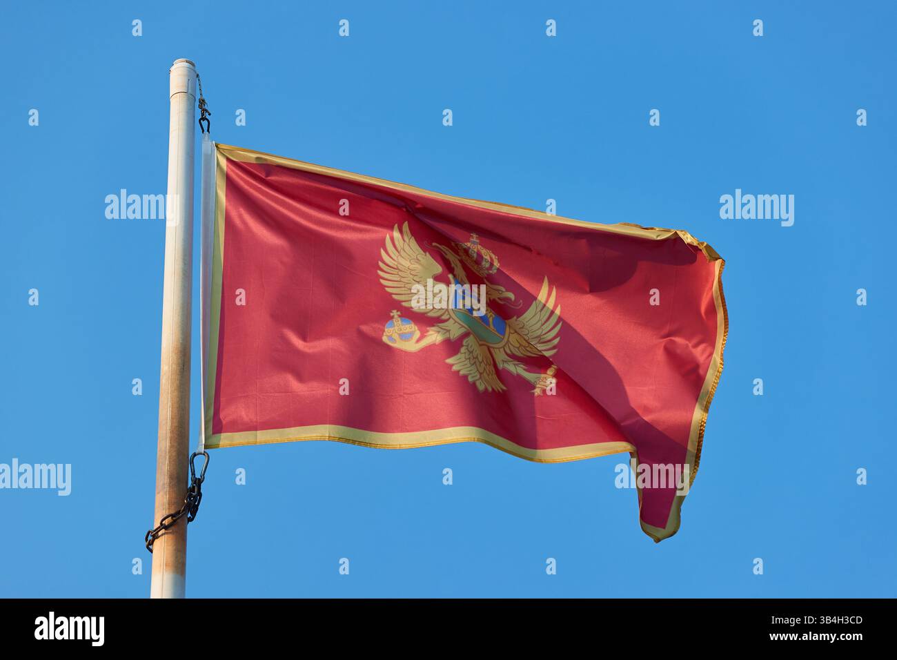 Flagpole flag montenegro against hi-res stock photography and images ...