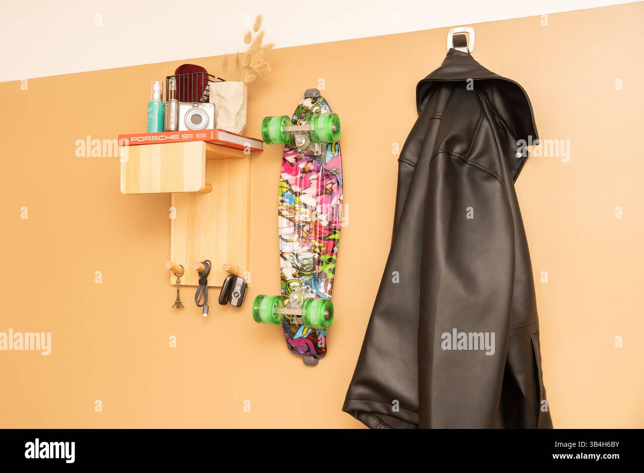 Creative wall hooks hi-res stock photography and images - Alamy