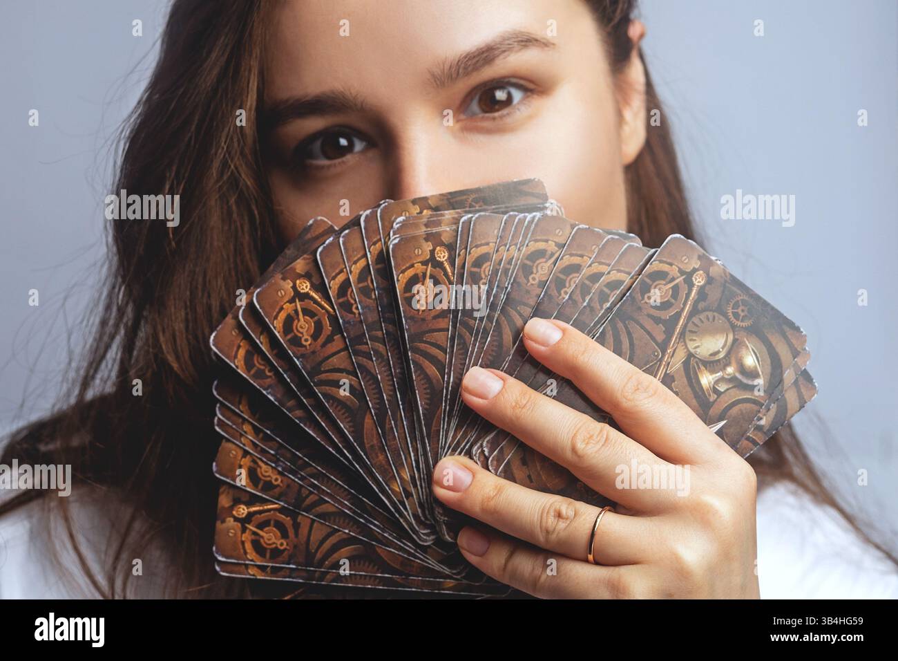 Tarot deck prediction magic hi-res stock photography and images - Alamy