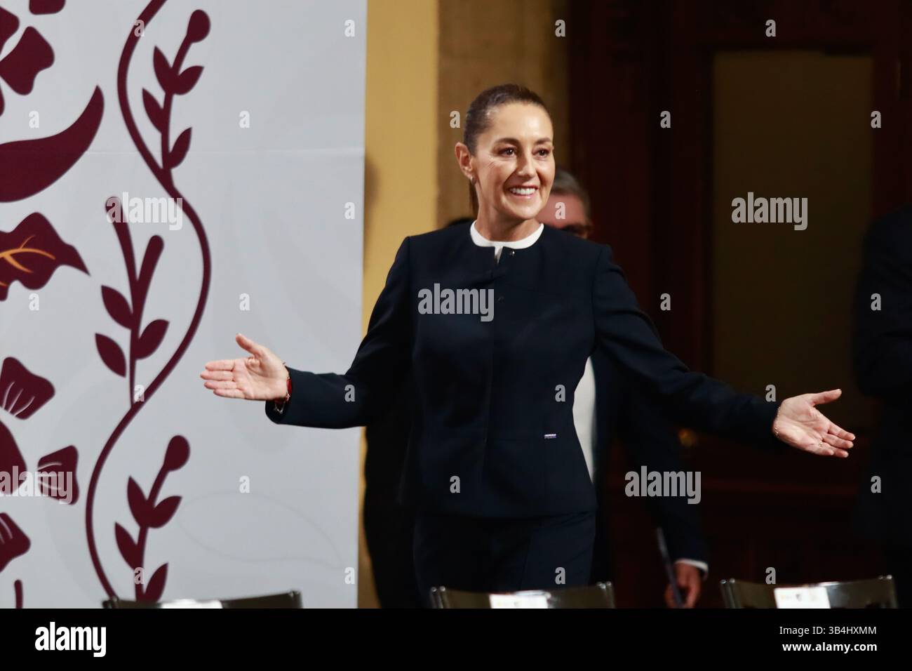 Mexico City, Mexico. 30th Apr, 2025. Mexico's President Claudia ...