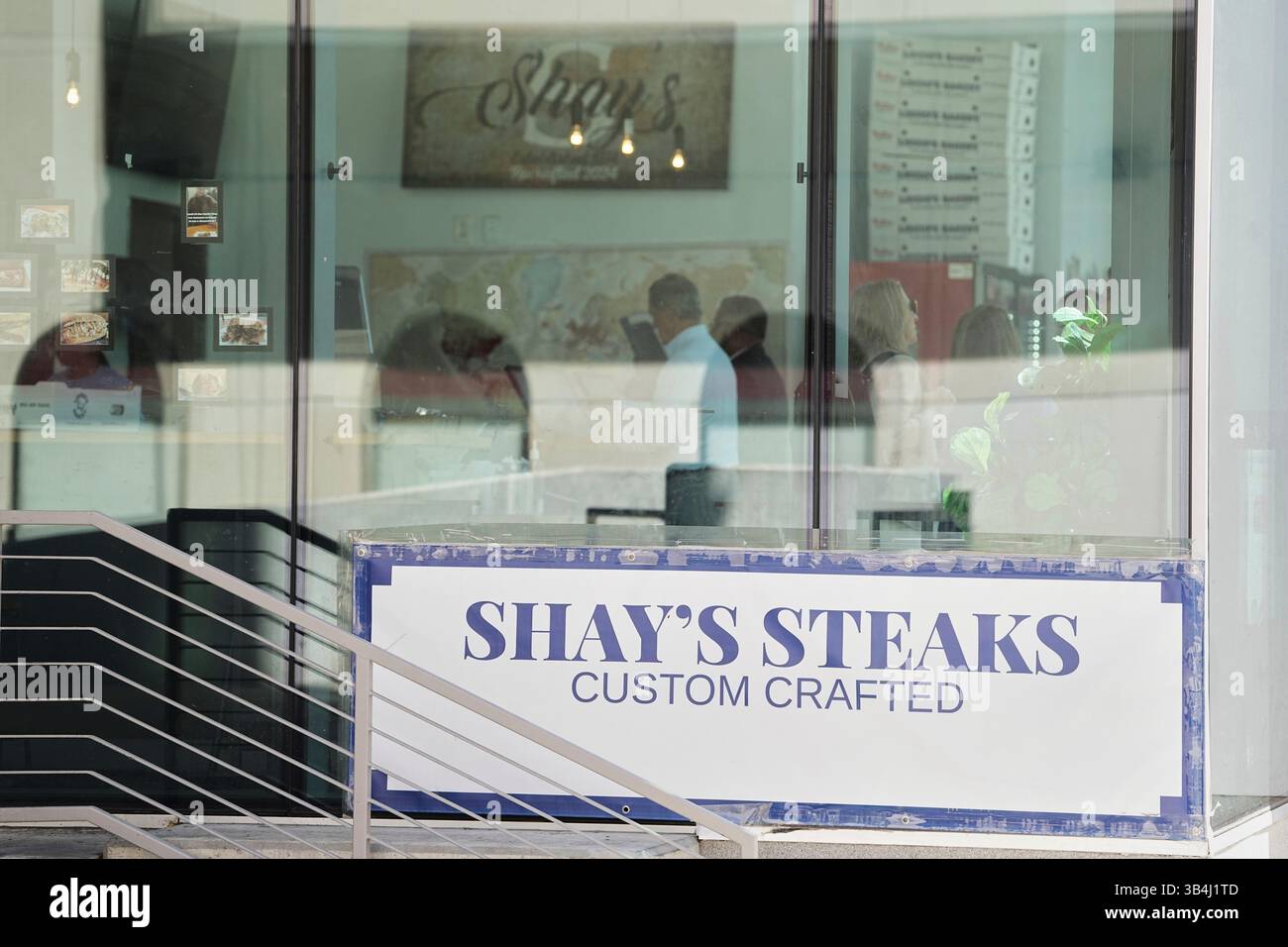 Shay's Steaks in Philadelphia, Wednesday, April 30, 2025. (AP Photo ...
