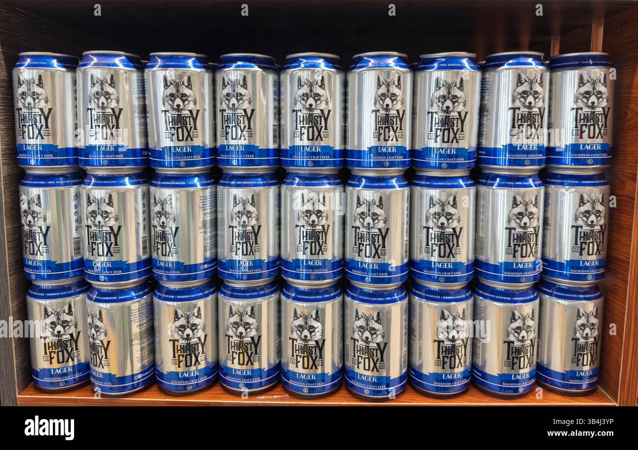 Grand Bay, Mauritius - January 29, 2025: Organized display of The ...