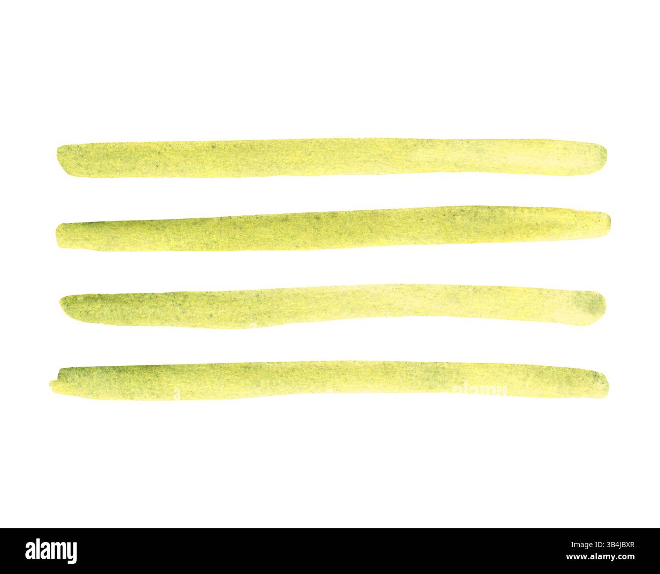Colorful horizontal lines strokes Cut Out Stock Images & Pictures - Alamy