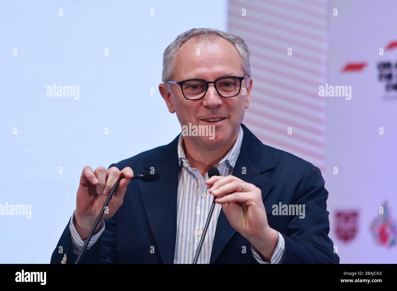 Mexico City, Mexico. 30th Apr, 2025. Stefano Domenicali, F1 President ...