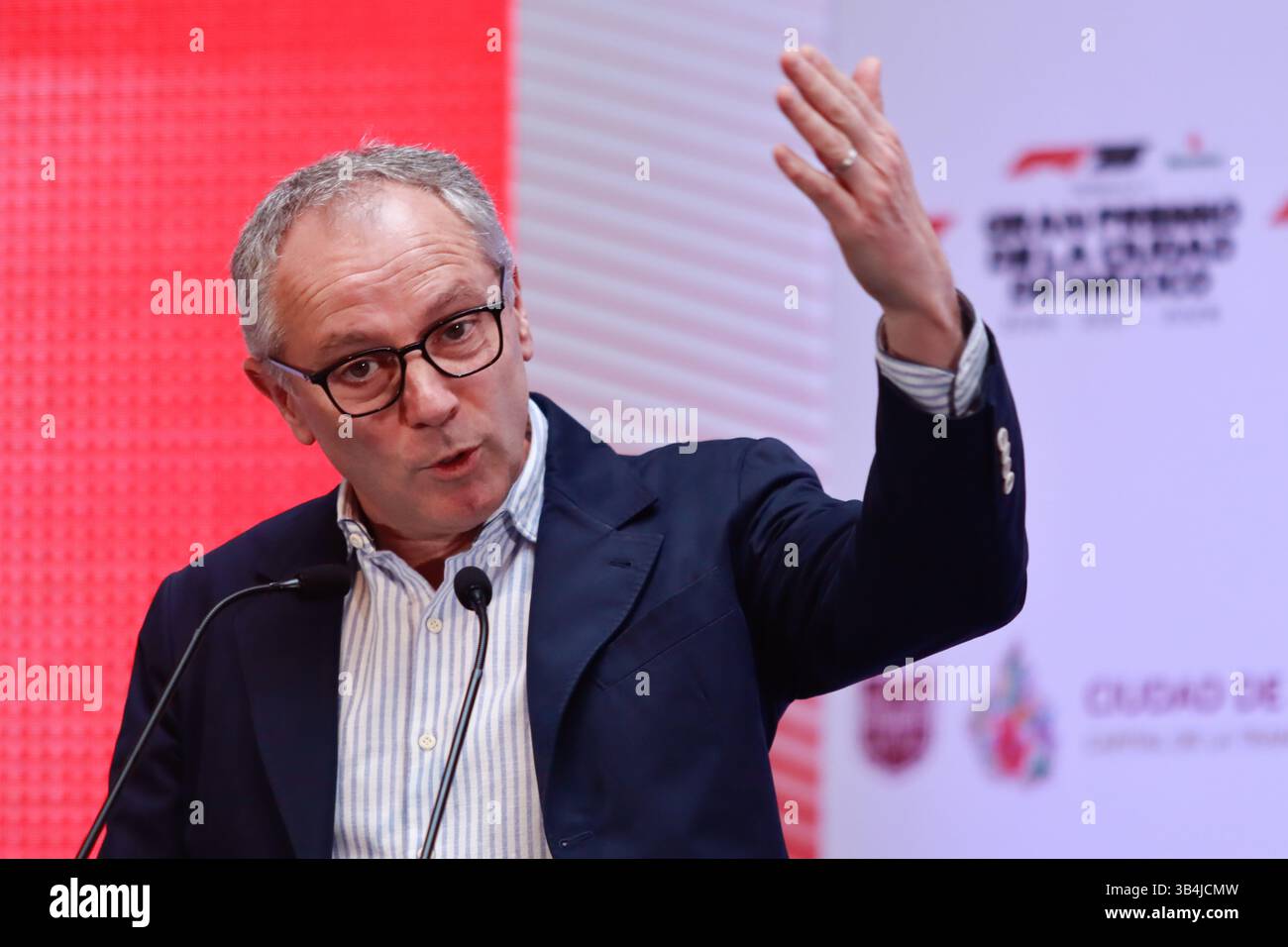 Mexico City, Mexico. 30th Apr, 2025. Stefano Domenicali, F1 President ...