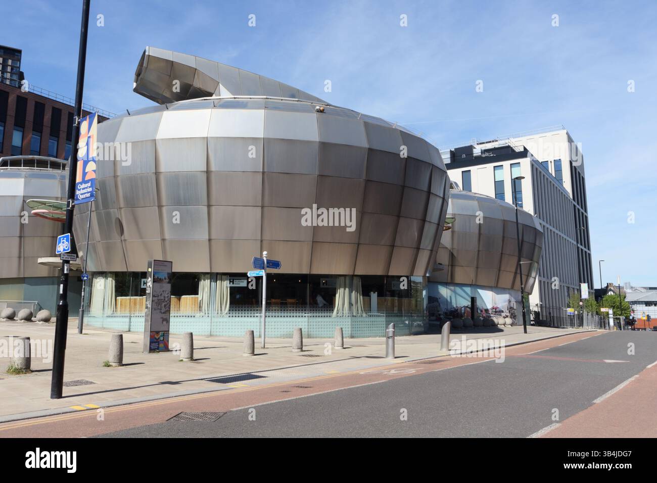 The Hubs Sheffield Hallam university England UK. student union building ...