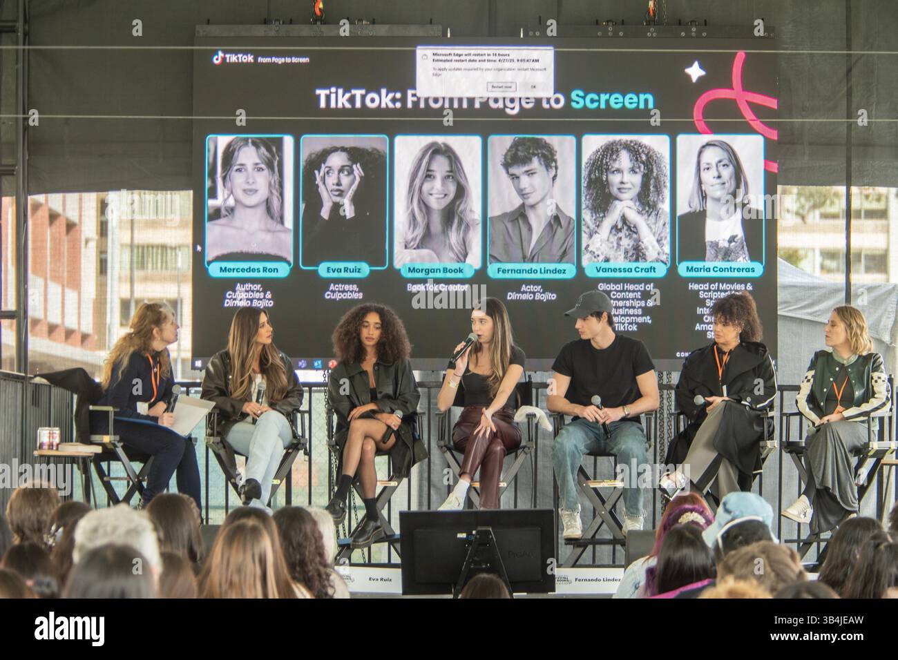 4/27/2025 In the picture from left to right Mercedes Ron Author of ...