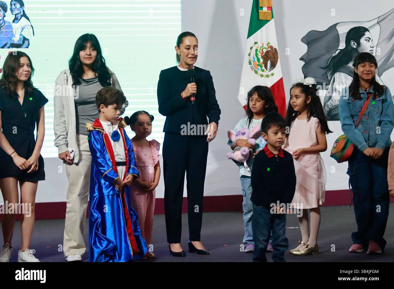 Mexico City, Mexico. 30th Apr, 2025. Mexico's President Claudia ...