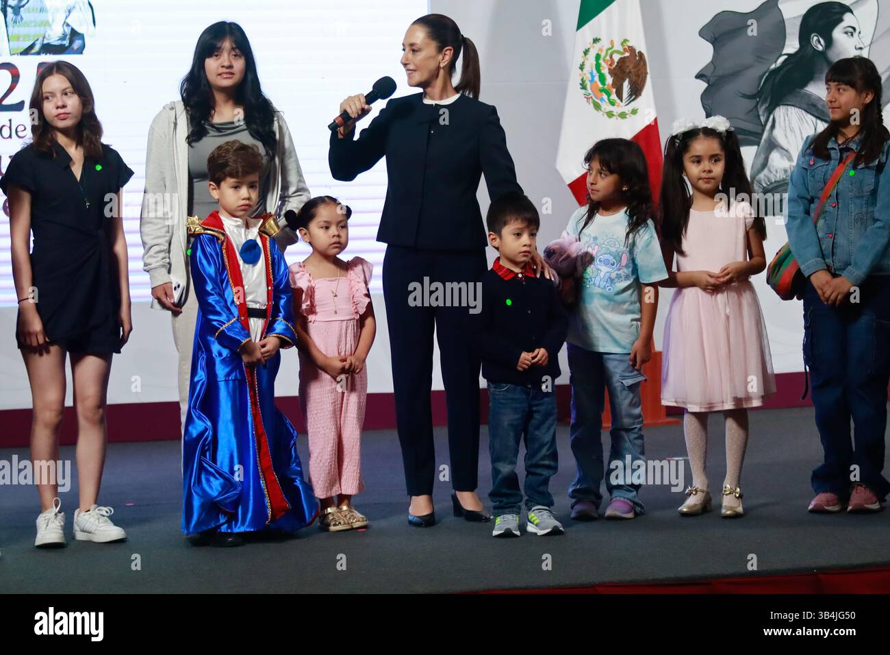 Mexico City, Mexico. 30th Apr, 2025. Mexico's President Claudia ...