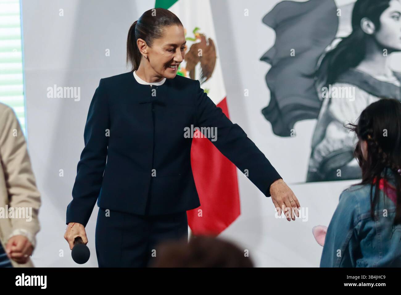 Mexico City, Mexico. 30th Apr, 2025. Mexico's President Claudia ...