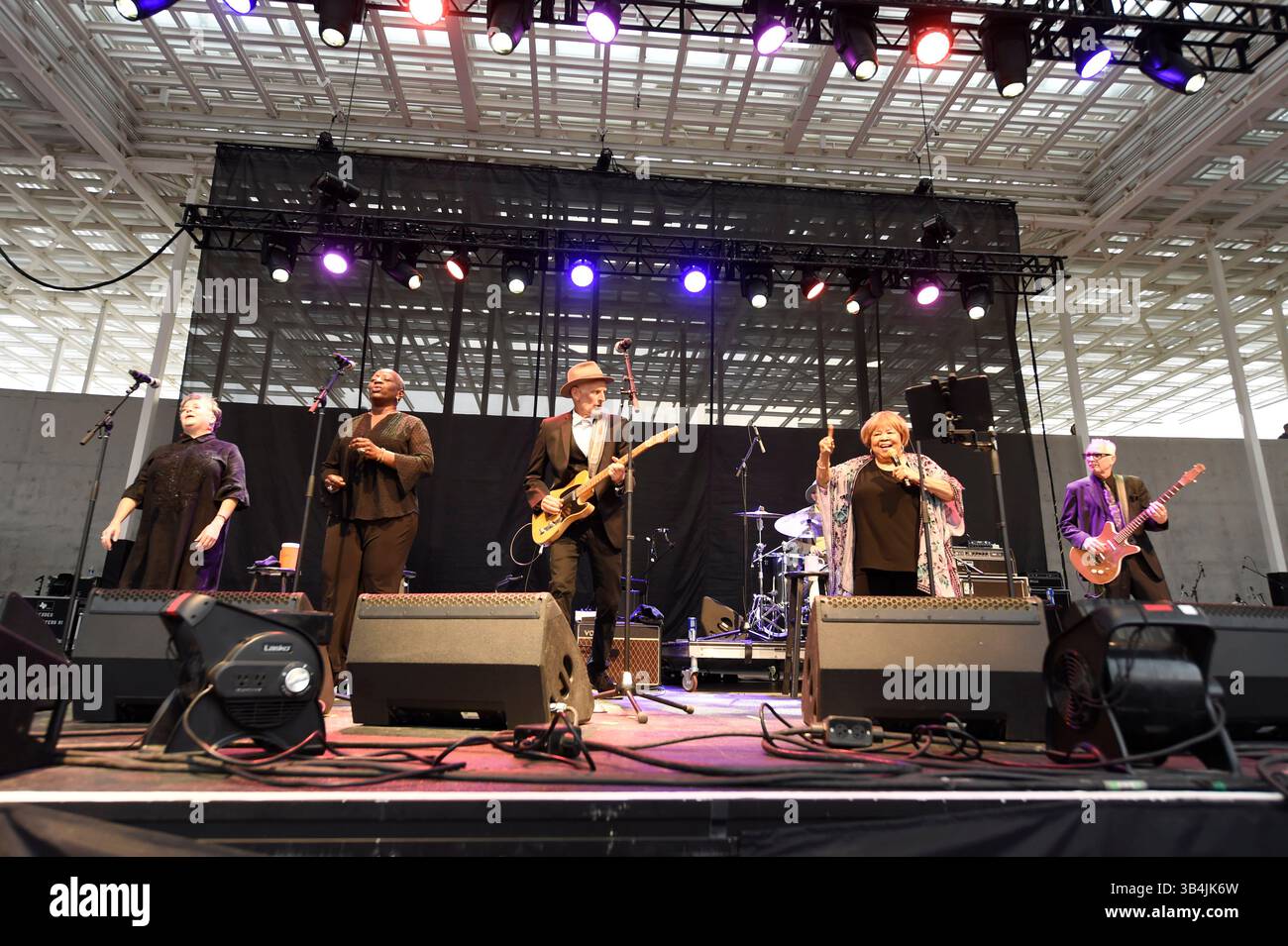 April 27, 2025: MAVIS STAPLES performs during the Austin Blues Festival ...
