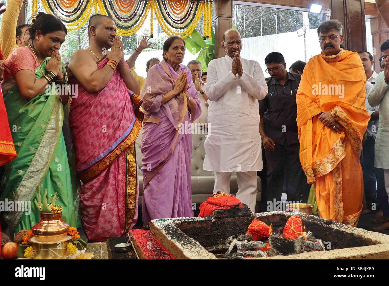 Thane, India. 30th Apr, 2025. THANE, INDIA - APRIL 30: NCP (SP ...