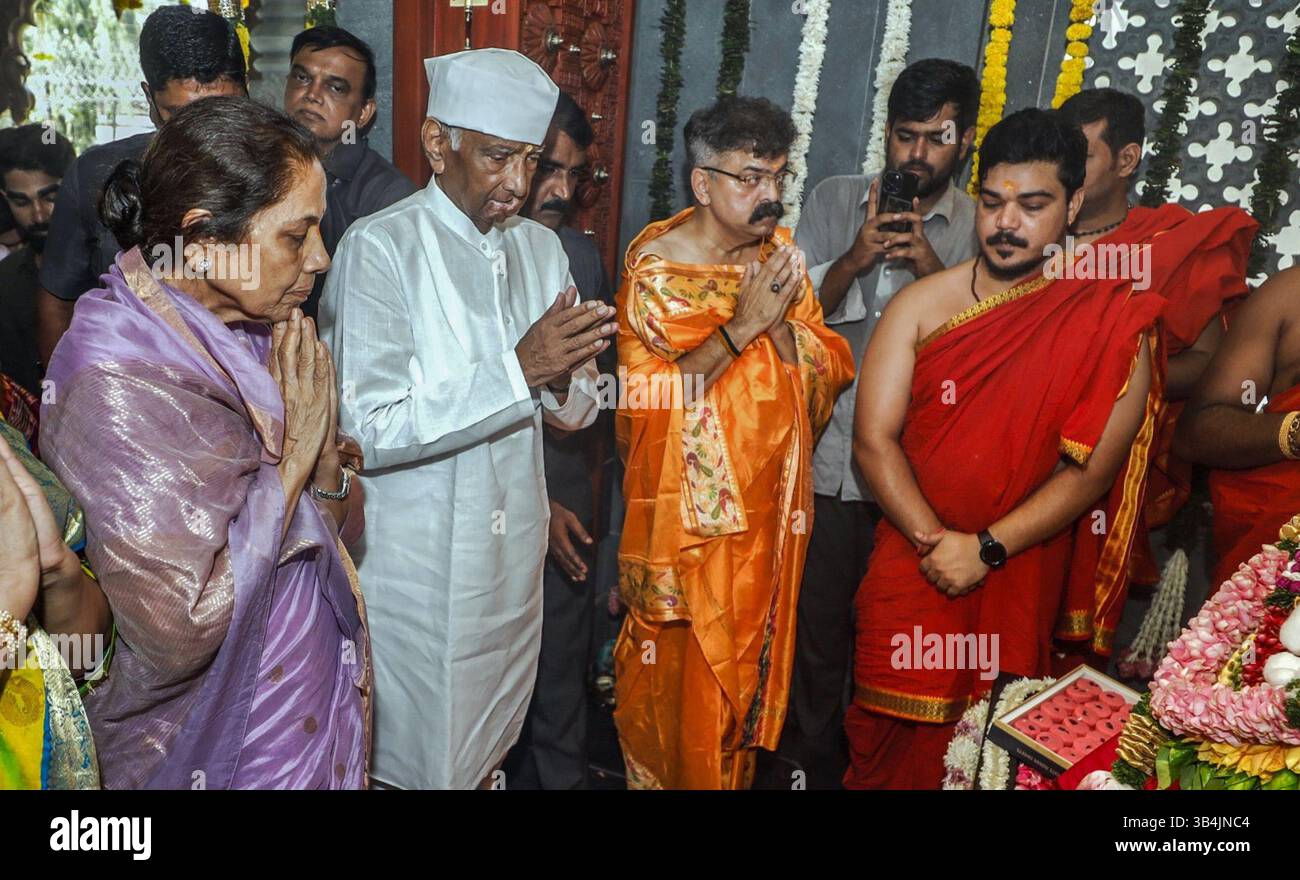 Thane, India. 30th Apr, 2025. THANE, INDIA - APRIL 30: NCP (SP ...