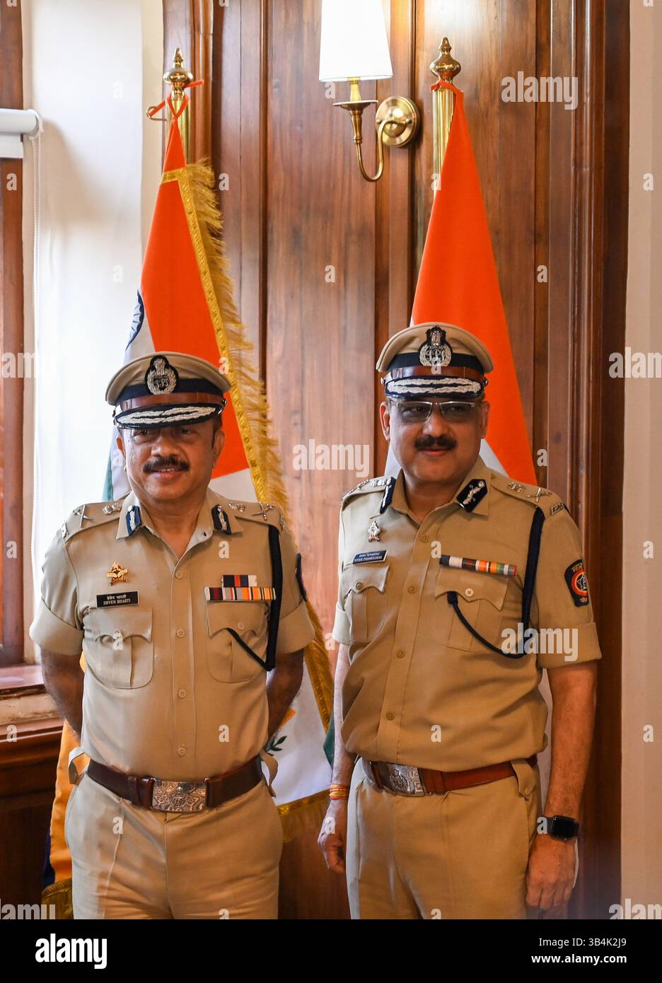 MUMBAI, INDIA - APRIL 30: 1994 batch IPS officer Deven Bharti takes ...