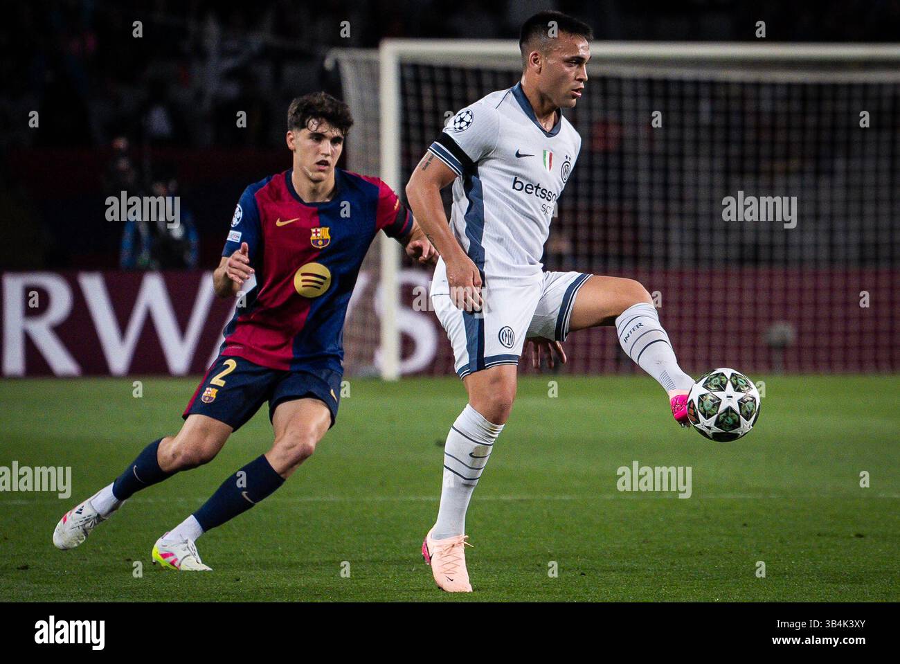 Barcelona, Spain, Spain. 30th Apr, 2025. Pau CUBARSI of Barcelona and ...