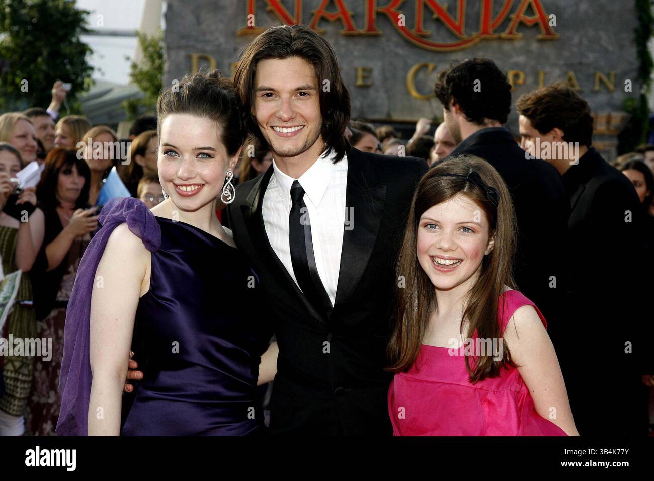 June 19, 2008 - O2 Arena, LONDON - ANNA POPPLEWELL, BEN BARNES AND ...