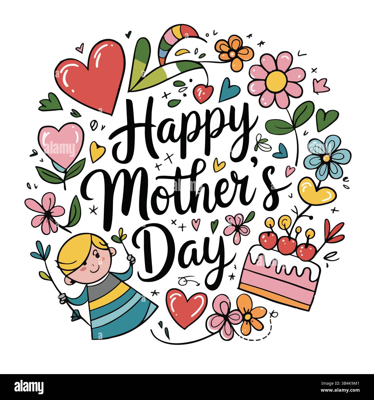 Mothers Day Cute Vector Mothers Day Stock Photos High Images Quotes