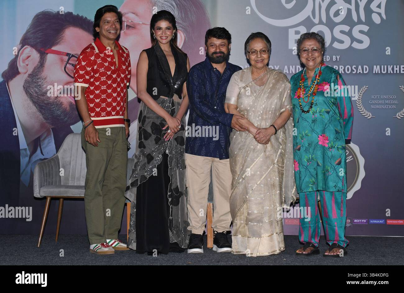 Mumbai, India. 30th Apr, 2025. From L-R Indian playback singer Shantanu ...