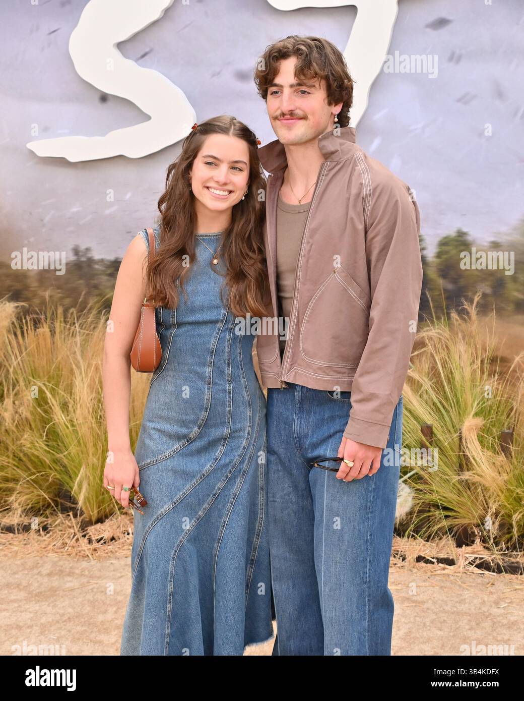 Westwood, CA USA - July 11, 2024: Benson Boone, Maggie Thurmon attends ...