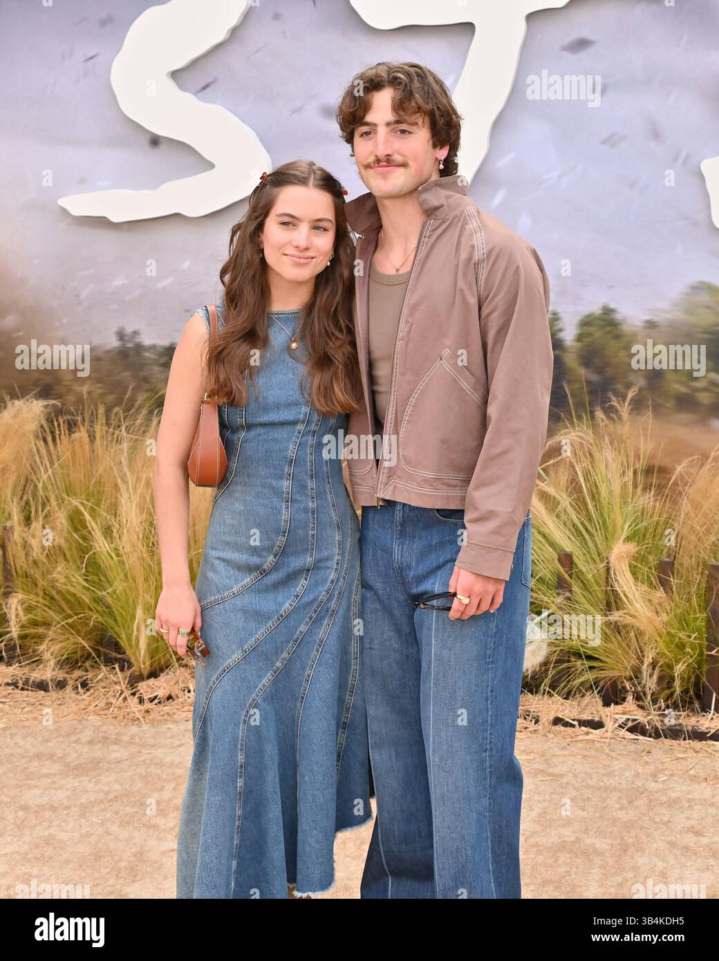 Westwood, CA USA - July 11, 2024: Benson Boone, Maggie Thurmon attends ...