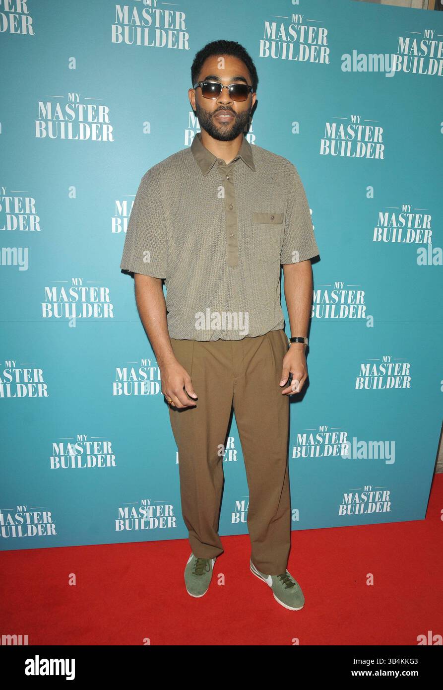 London, UK. 29th Apr, 2025. Anthony Welsh at the "My Master Builder ...