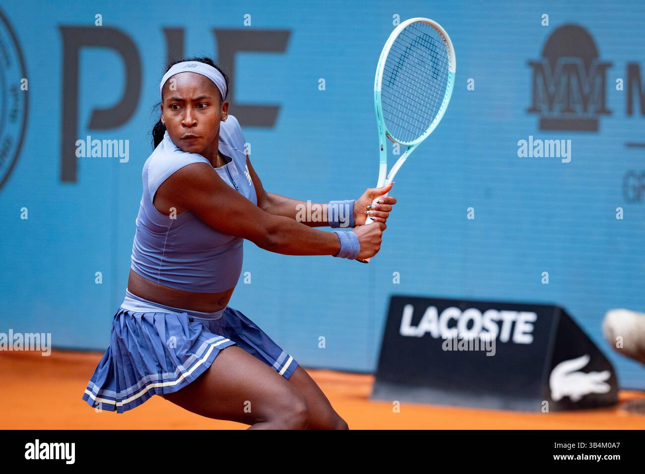 April 30, 2025, Madrid, Madrid, Spain: Coco Gauff of the United States ...