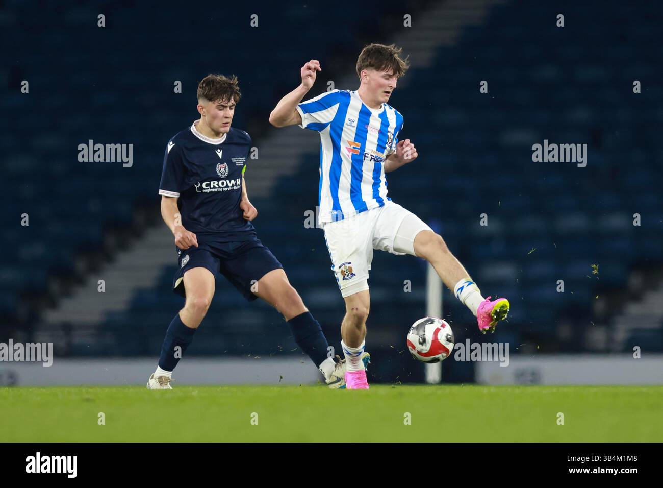 30th April 2025; Hampden Park, Glasgow, Scotland: Scottish Youth Cup ...