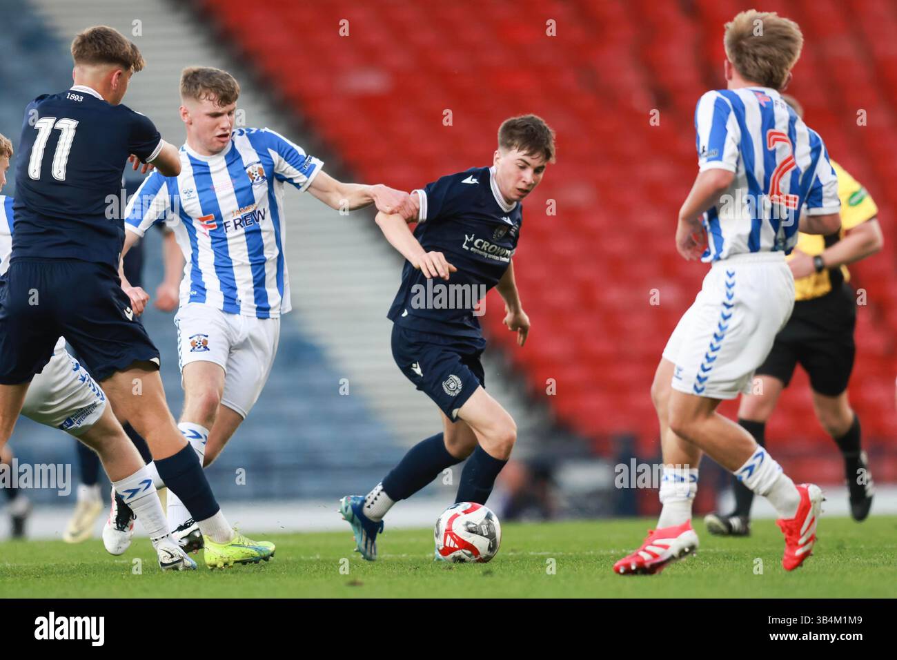 30th April 2025; Hampden Park, Glasgow, Scotland: Scottish Youth Cup ...