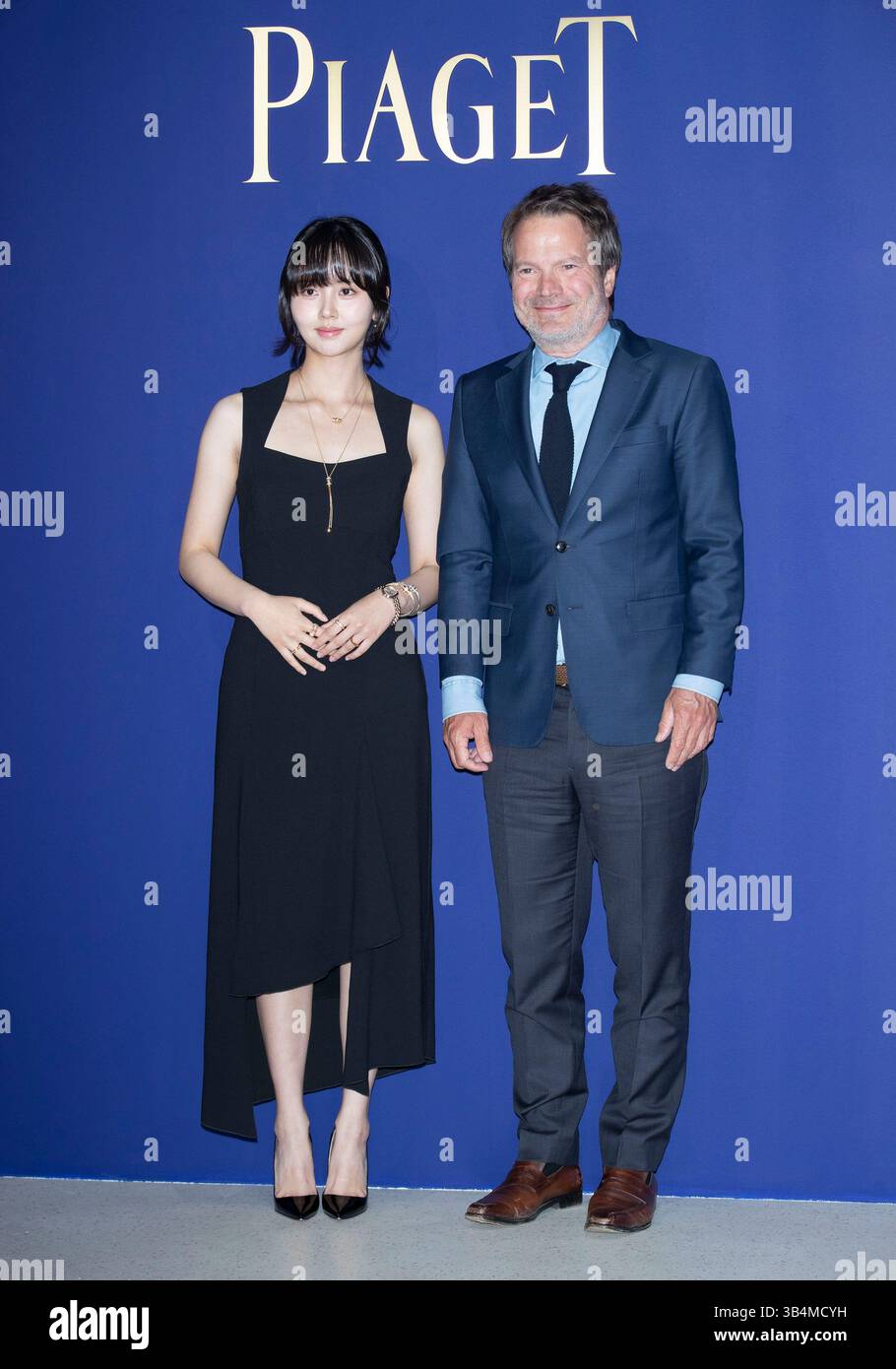 Seoul, South Korea. 30th Apr, 2025. (L to R) South Korean actress Kim ...