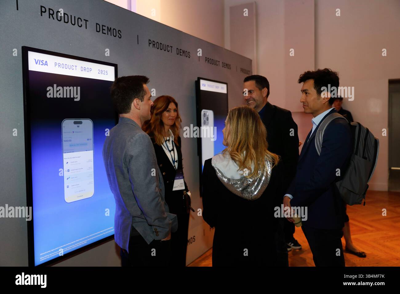 IMAGE DISTRIBUTED FOR VISA - Attendees at Visa's Global Product Drop ...