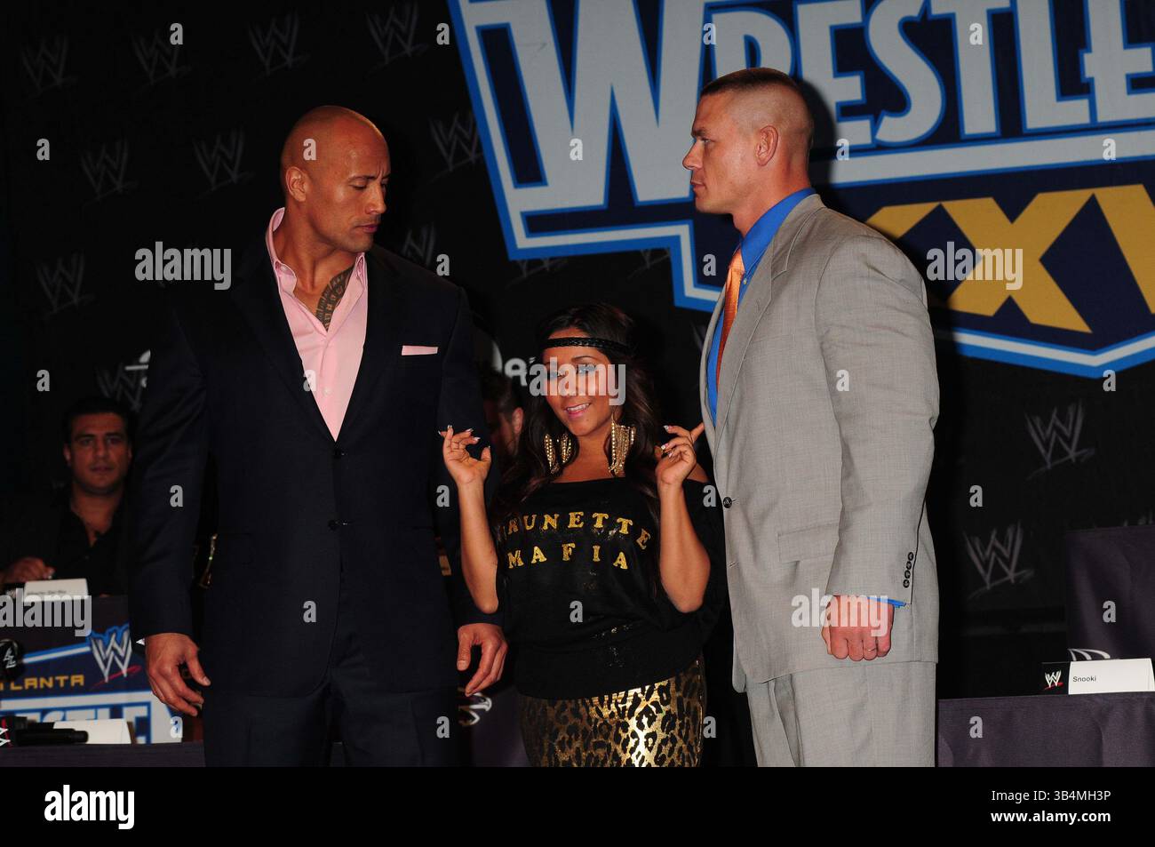 Nicole polizzi and john cena hi-res stock photography and images - Alamy