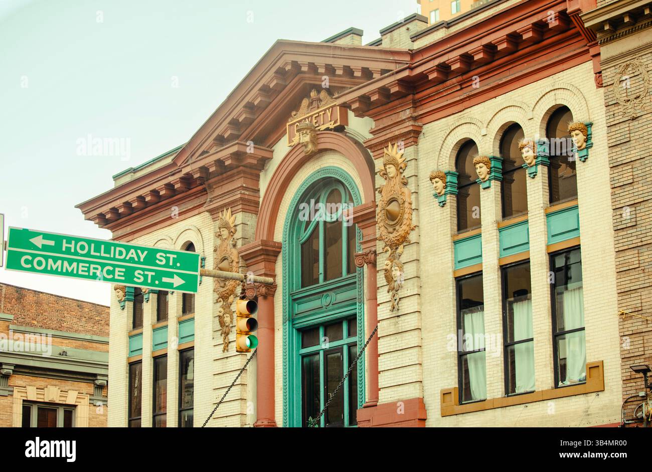 Gayety Theater at 405 E. Baltimore Street in downtown Baltimore ...