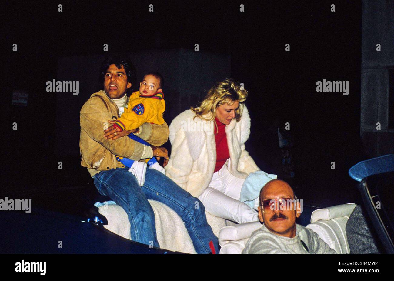 Aug. 14, 2008 - ERIK ESTRADA WITH WIFE GEGGY ROWE AND SONANTHONY ERIC ...