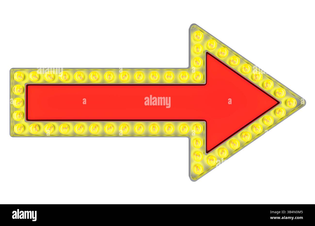 Billboard light on transparent Cut Out Stock Images & Pictures - Alamy