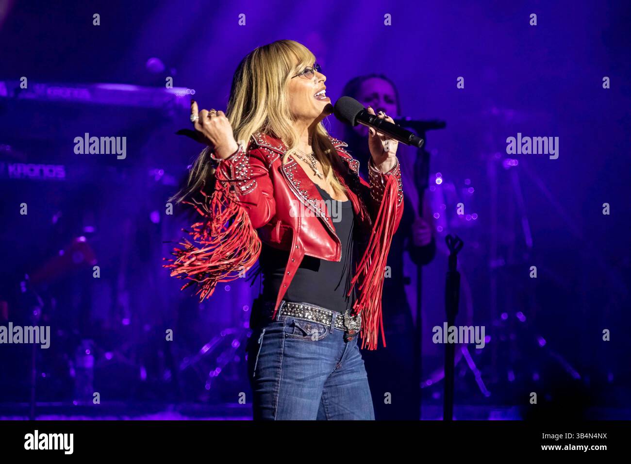 Manchester, England, 30th April, 2025. Anastacia performing at o2 ...