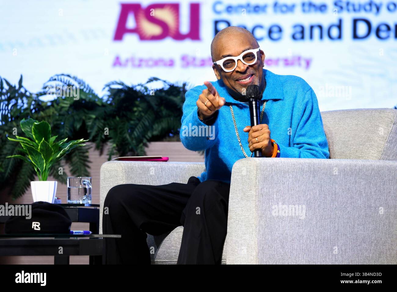 PHOENIX, ARIZONA - 01 March 2025 - Film Director and activist Spike Lee ...