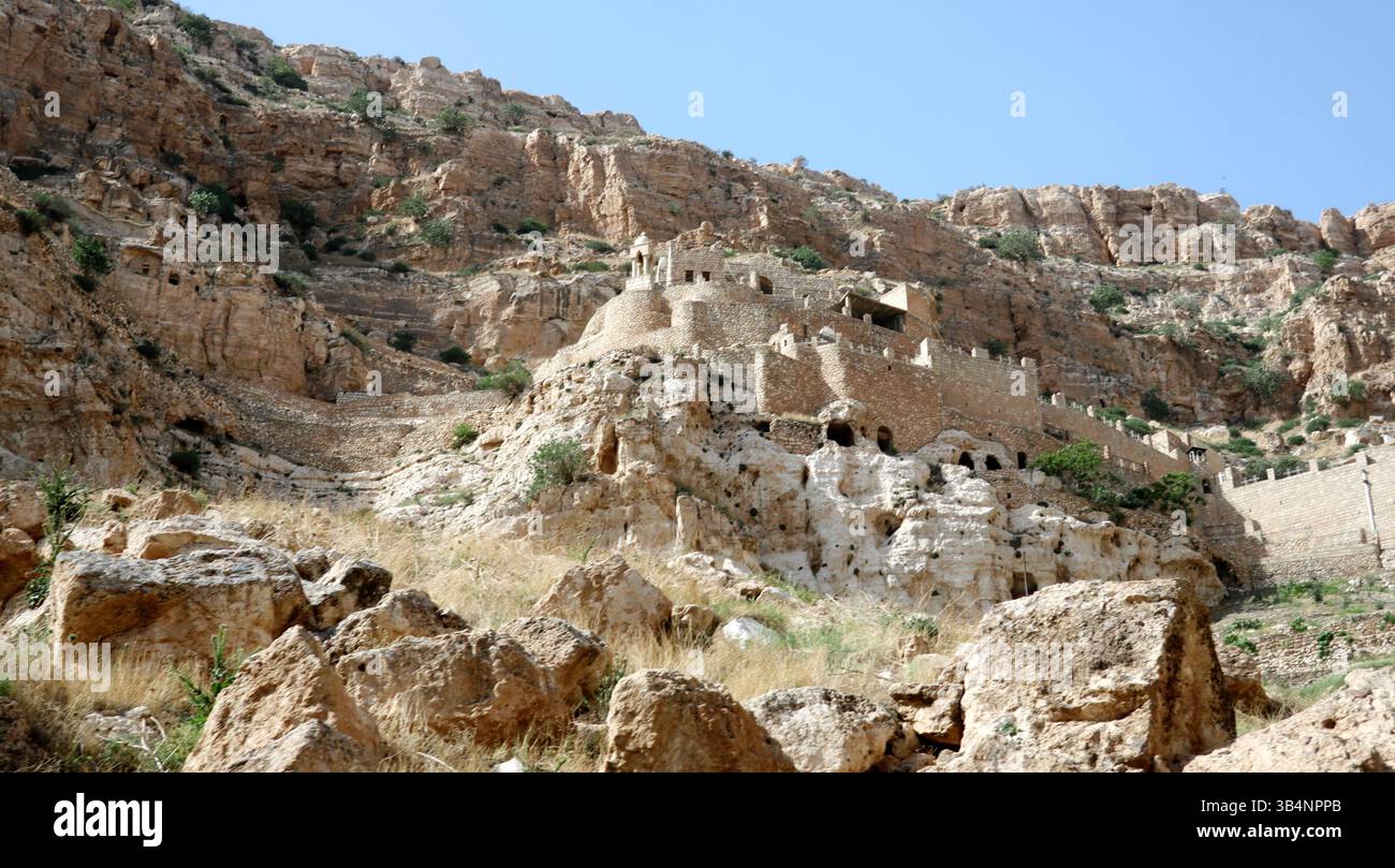 Alqosh, Iraq. 30th Apr, 2025. Rabban Hormizd Monastery, Alqosh, North ...