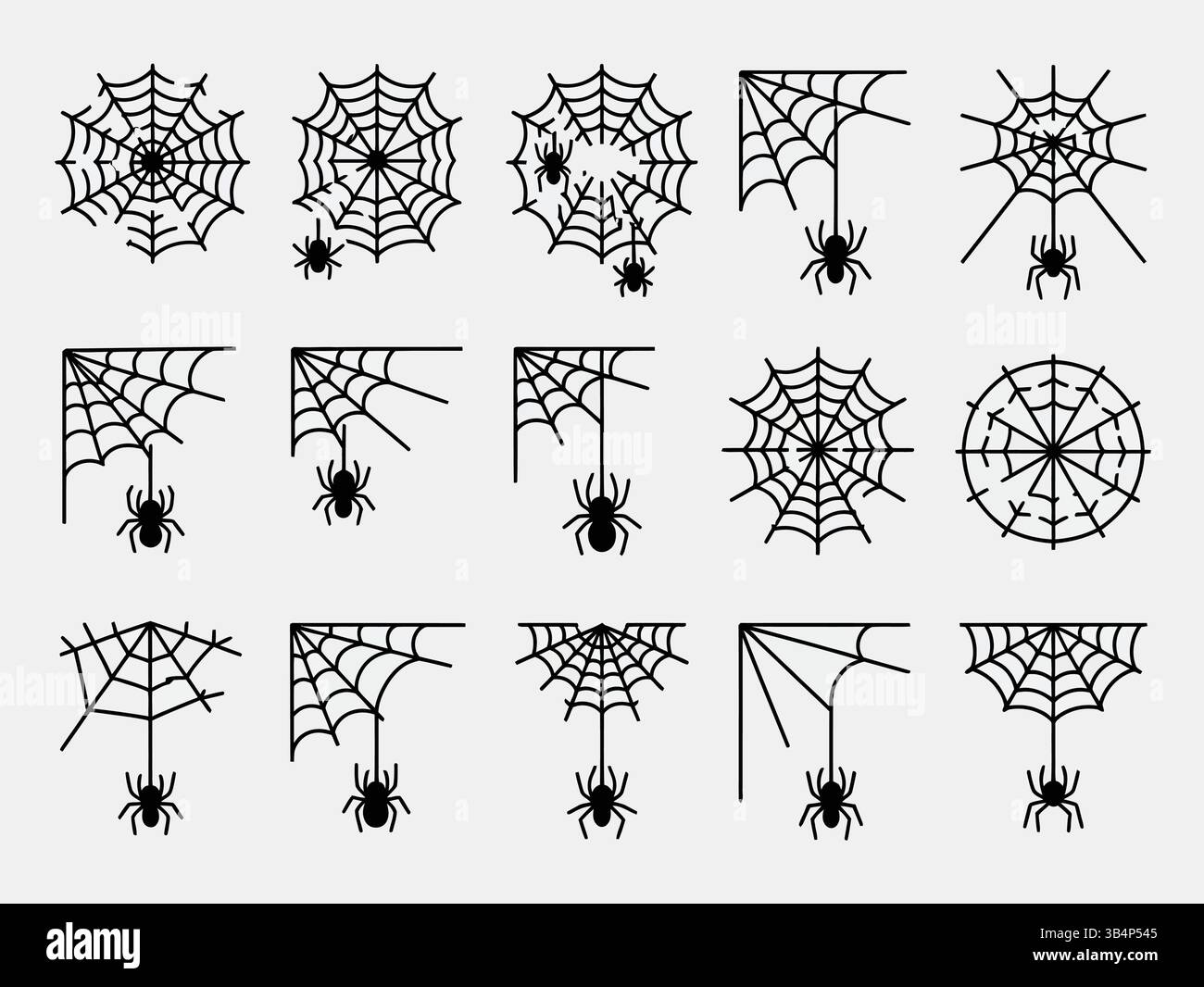 Spiders Stock Vector Images - Alamy
