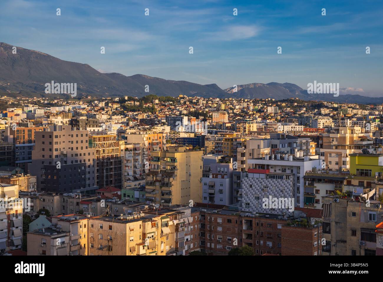 Tirana, Albania. Modern cityscape in downtown Tirana Stock Photo - Alamy