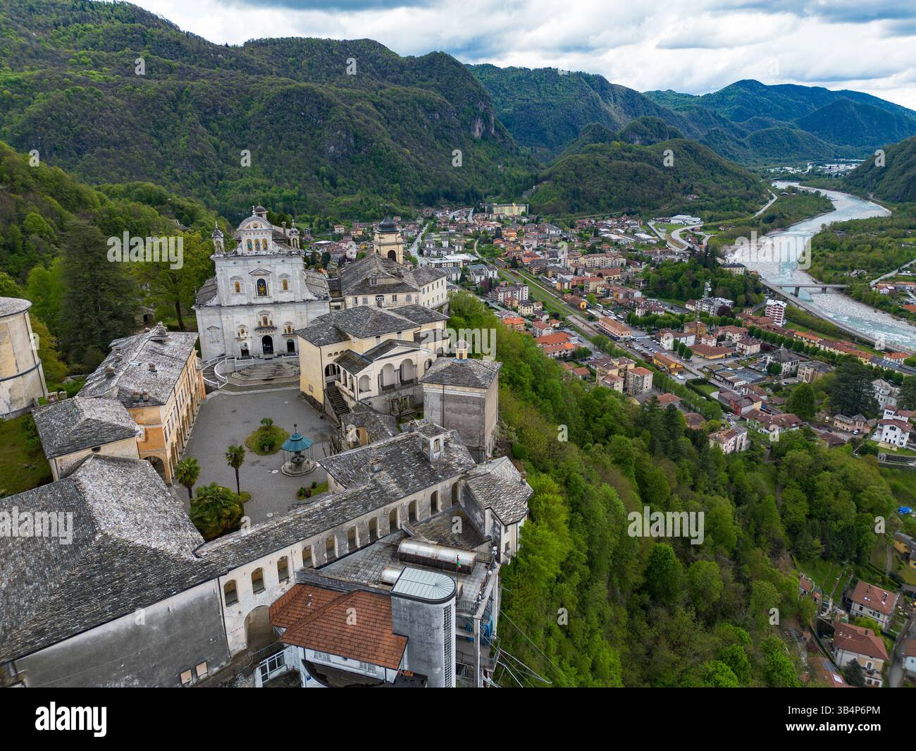 Scenic view sacro monte hi-res stock photography and images - Alamy
