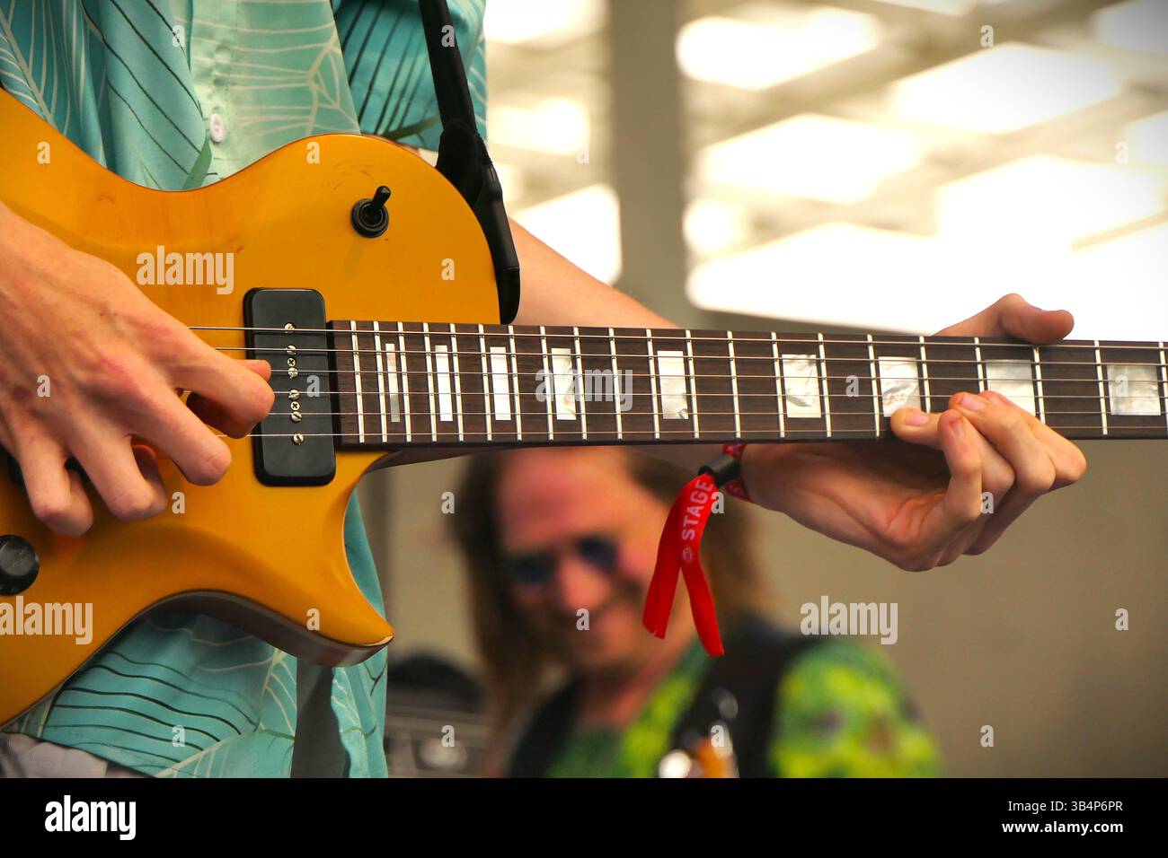 April 26, 2025, Austin, Texas, USA: Australian guitar sensation Taj ...