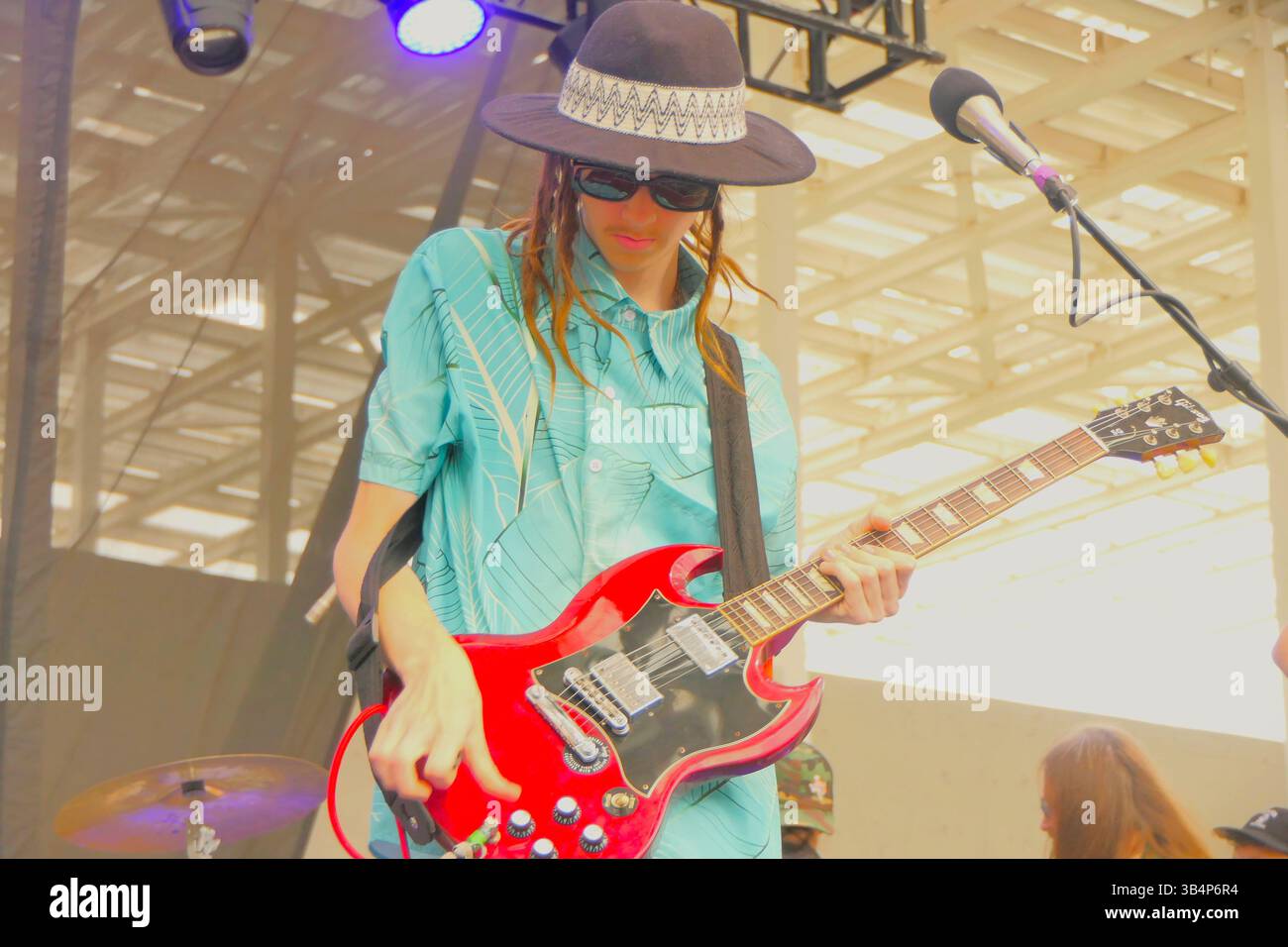 April 26, 2025, Austin, Texas, USA: Australian guitar sensation Taj ...