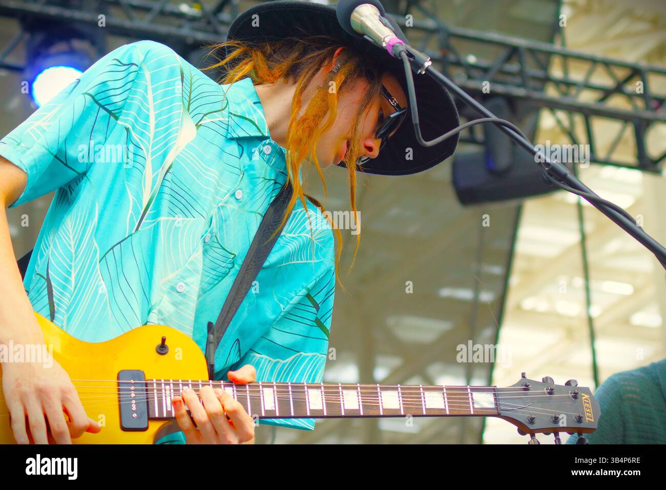 April 26, 2025, Austin, Texas, USA: Australian guitar sensation Taj ...