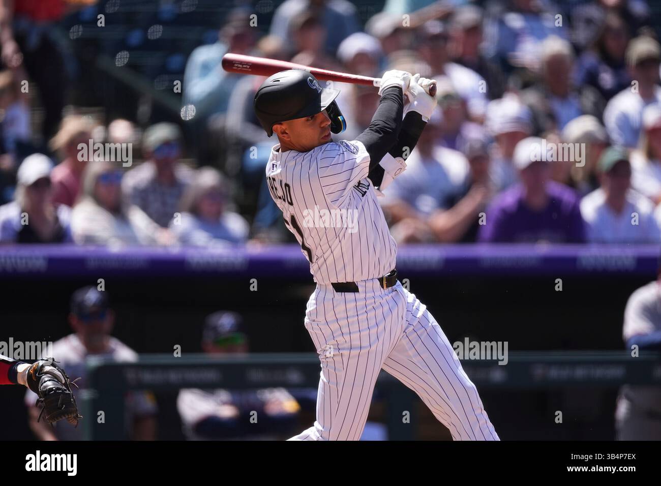 Colorado Rockies shortstop Alan Trejo (31) in the fifth inning of a ...