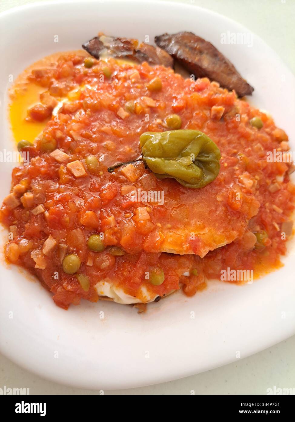 Huevos motulenos are a typical breakfast dish from the town of Motul in ...