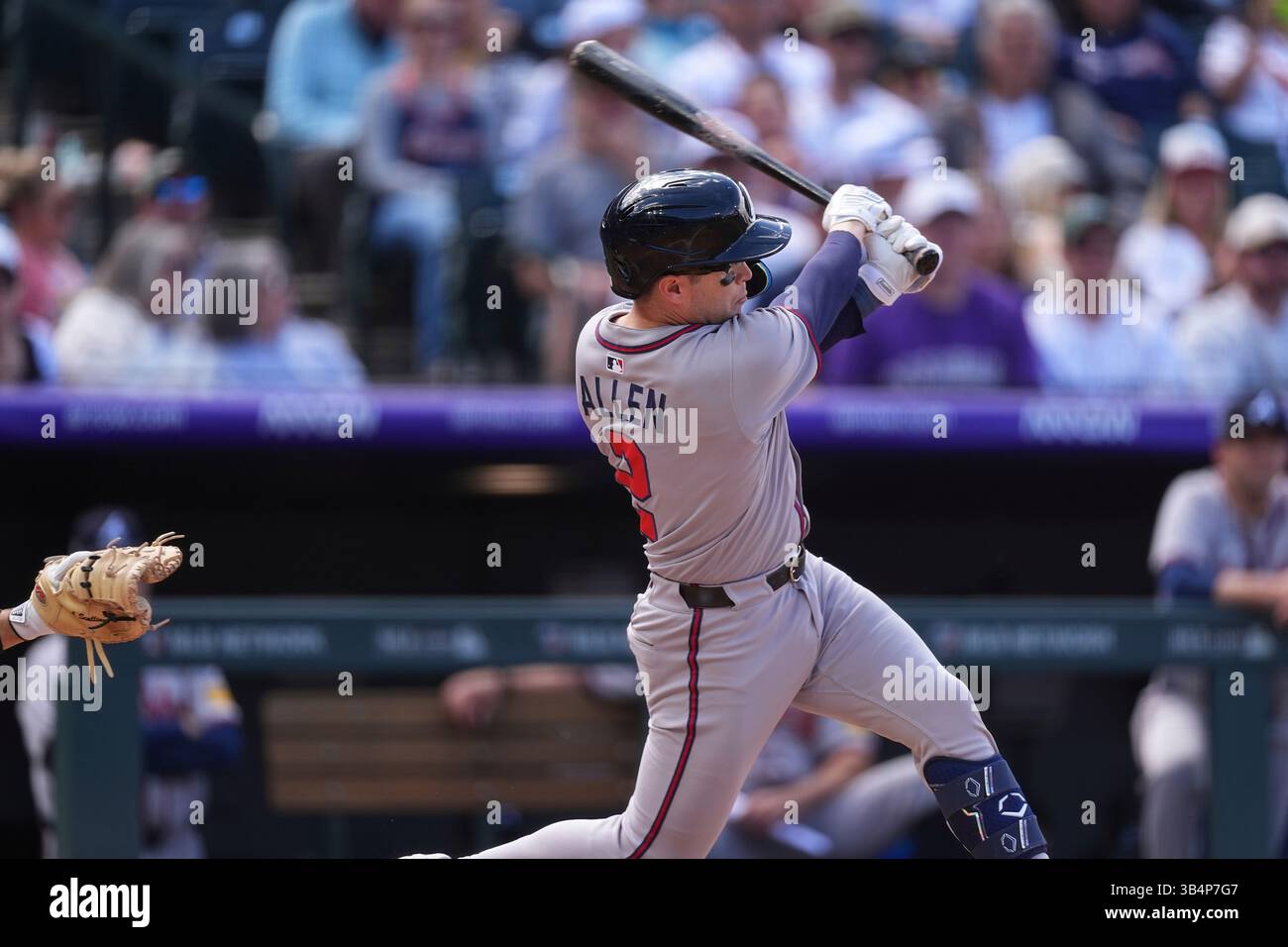 Atlanta Braves shortstop Nick Allen (2) in the fifth inning of a ...