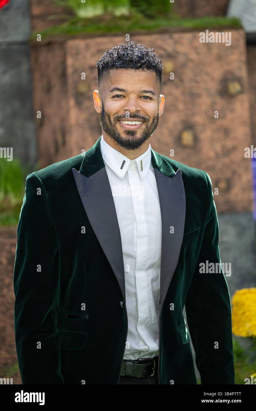 Celebs attend A Minecraft Movie World Premiere in Leicester Square ...