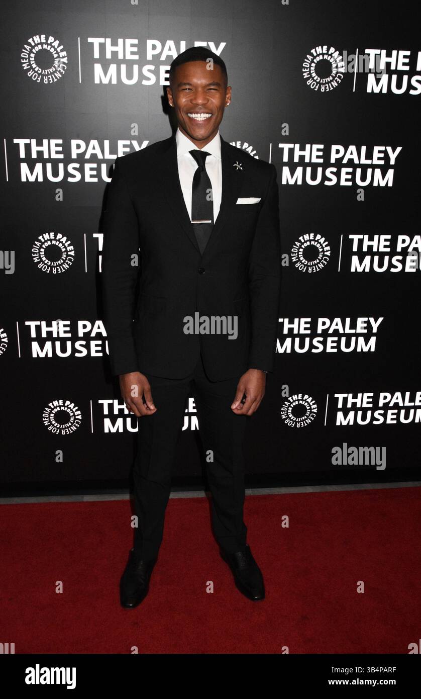 New York, NY, USA. 30th Apr, 2025. Gaius Charles at PaleyLive - Walking and Talking: An Evening ...