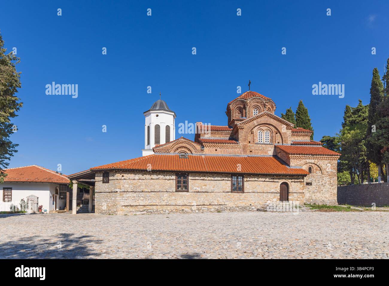 Ohrid, North Macedonia. The Church of the Virgin Mary Peribleptos, a ...