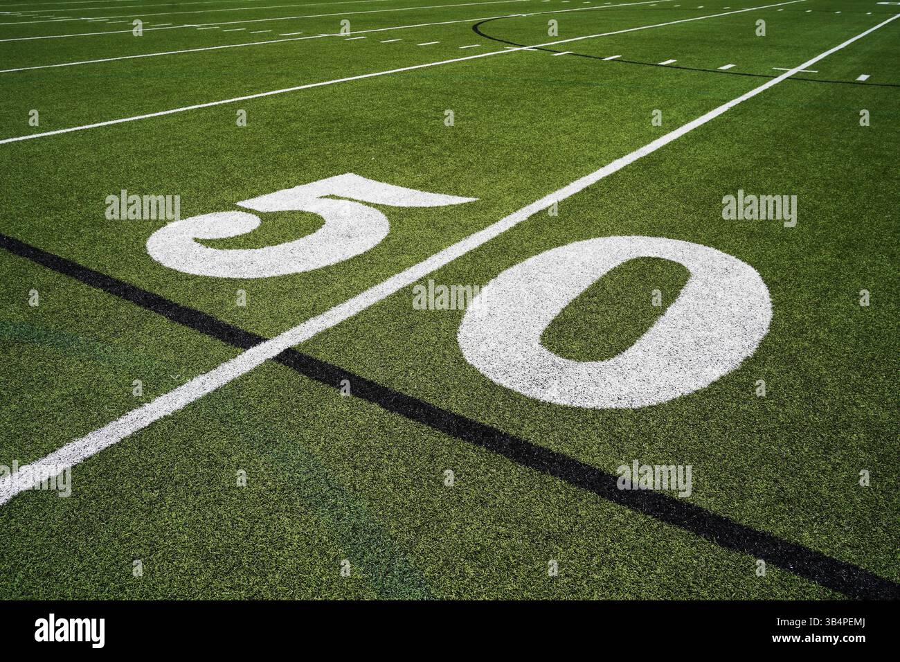 American football number 50 line Stock Photo - Alamy
